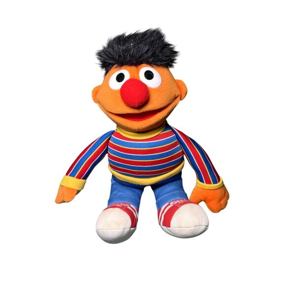 Sesame Street | Toys | Sesame Street Earnie Stuffed Animal Vintage Y2k ...
